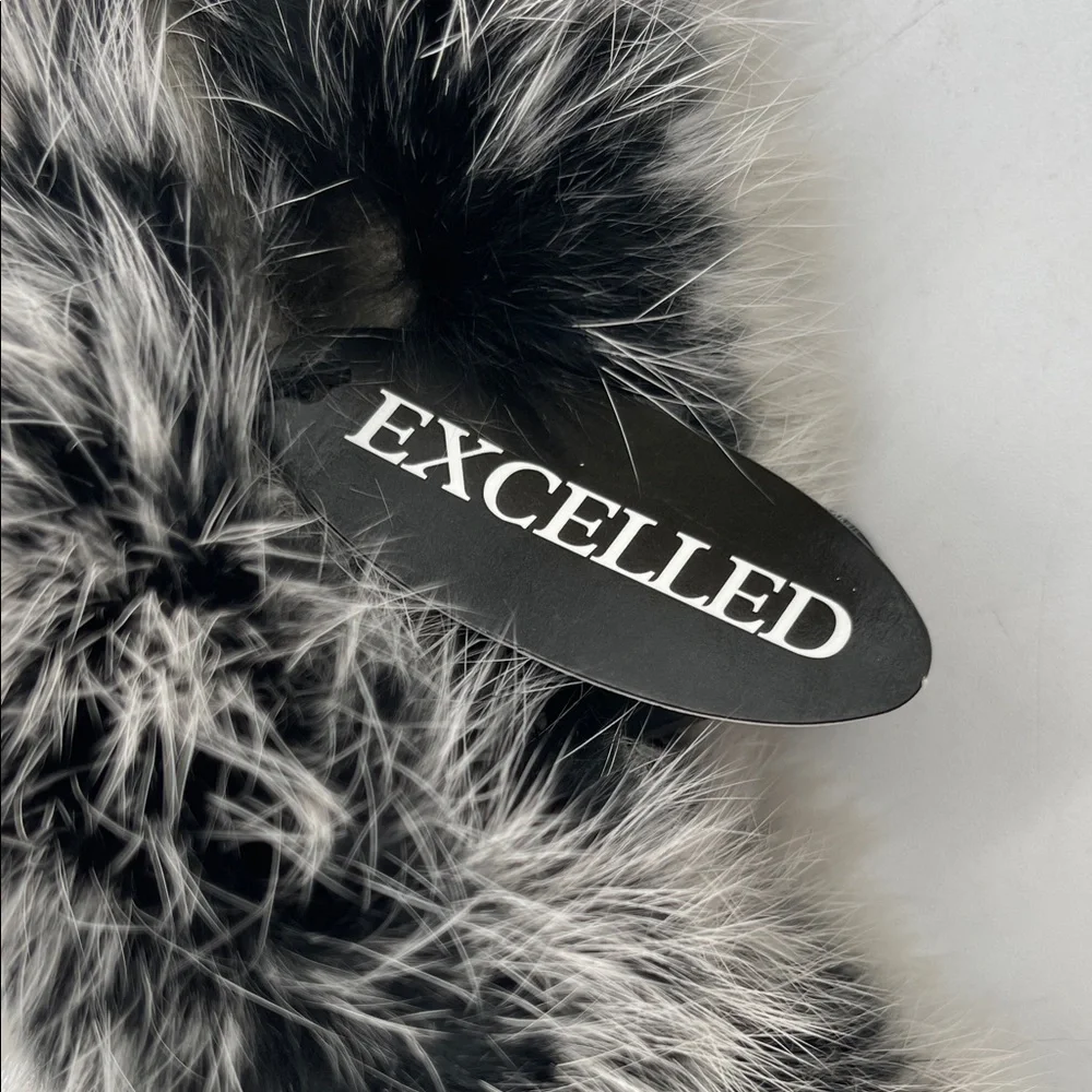 Excelled | Accessories | Excelled Leather Gloves With Rabbit Fur Trim ...